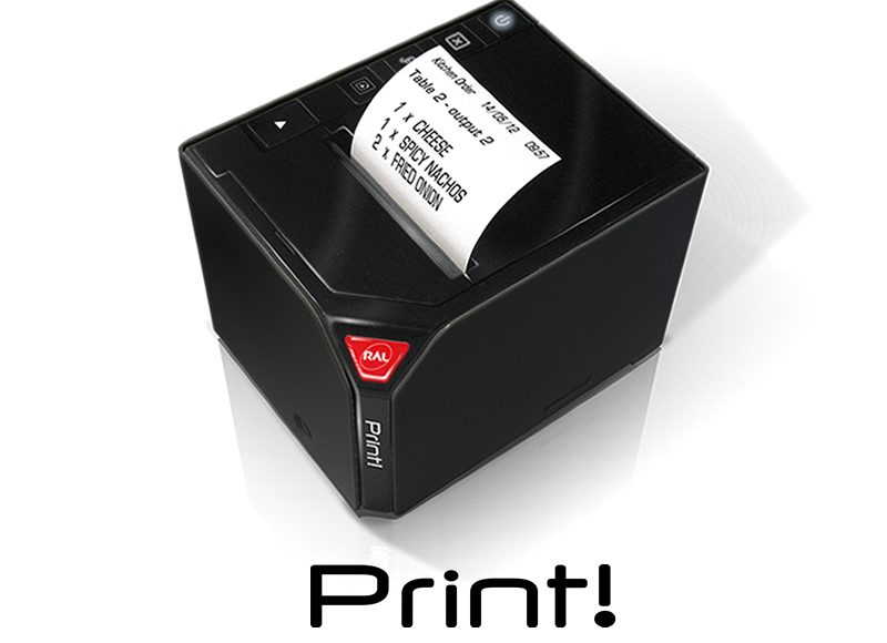 Printers for Restaurants and Points of Sale | RCH S.p.A.