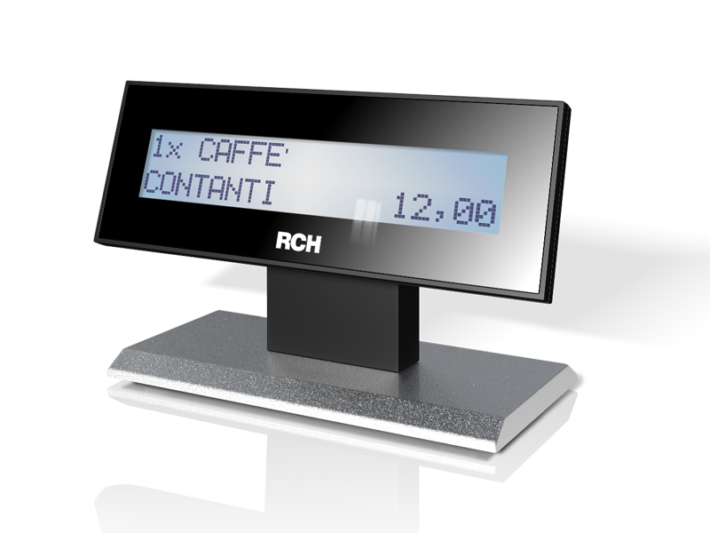 Cash Register Graphic LCD Displays | RCH S.p.A.